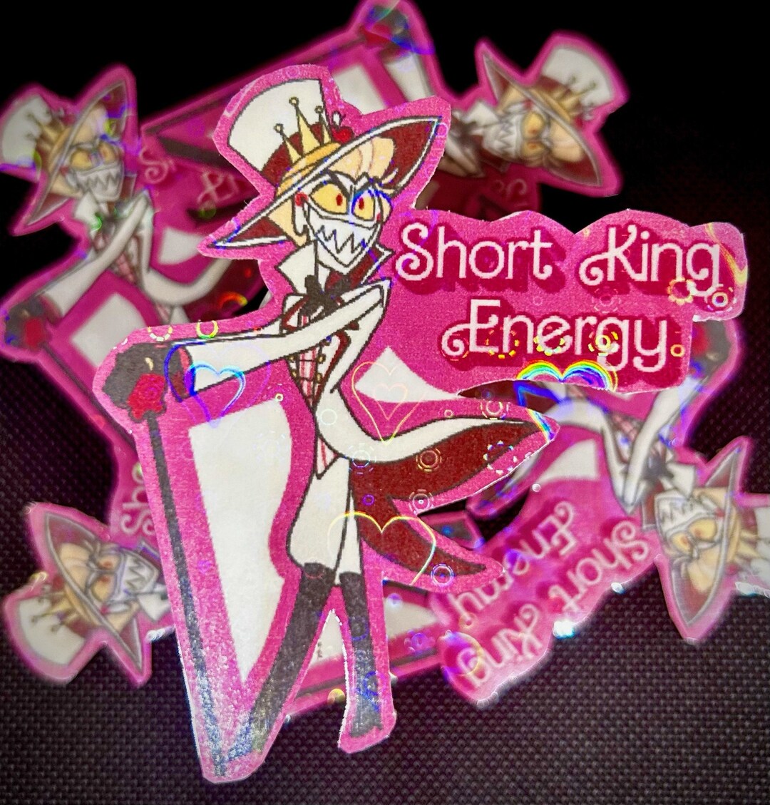 Hazbin Hotel Stickers/ Lucifer/lute/adam/vaggie/charlie/alastor/angel ...