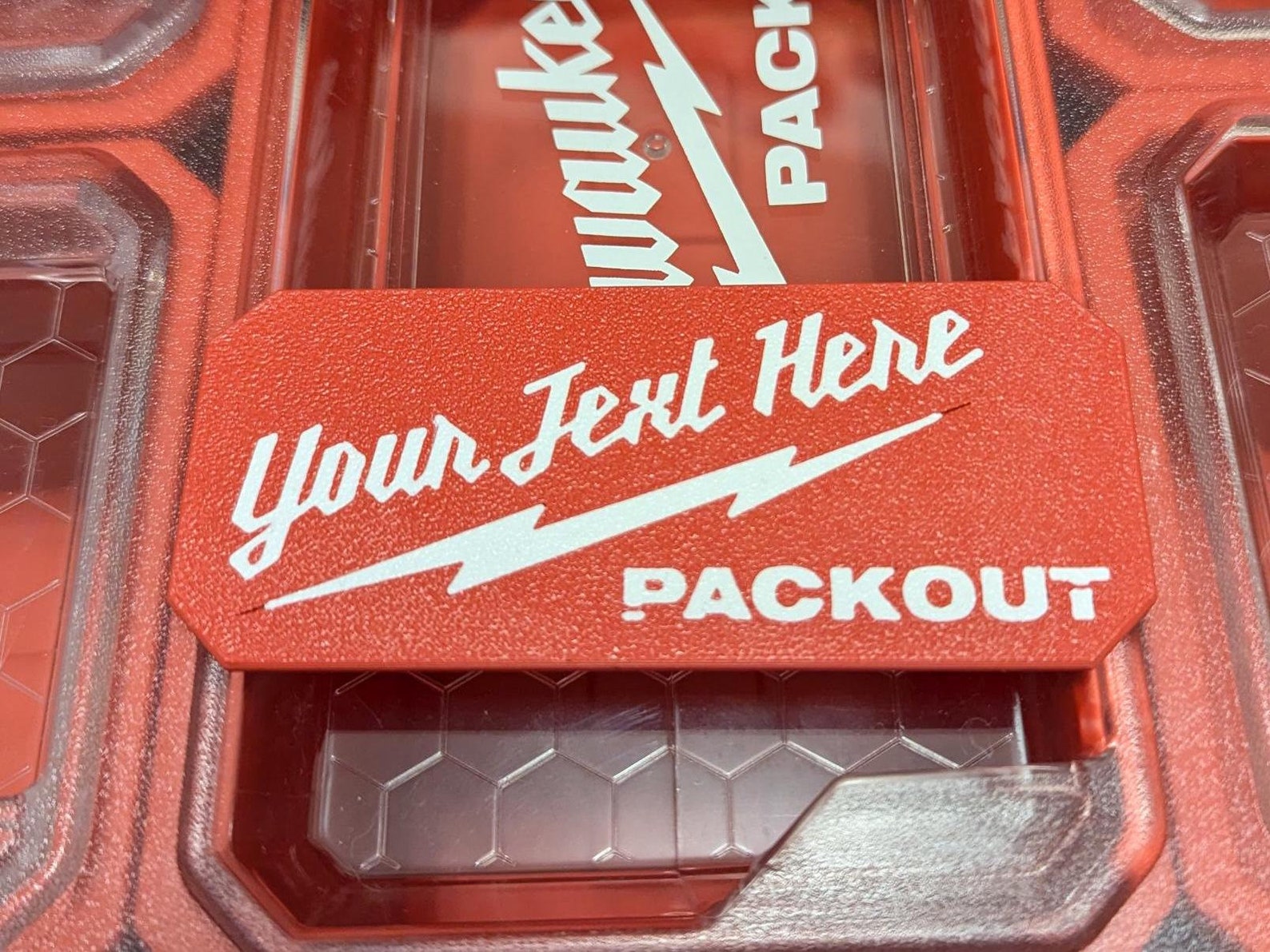 Personalized Milwaukee Packout Labels/badges (LARGE) for 2 or 3 Drawer ...