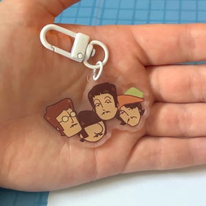The Beatles Acrylic Keychains, Charms | Bluejaywayco - Etsy