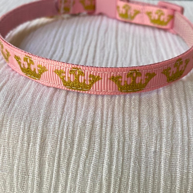 Princess Dog Collar - Etsy