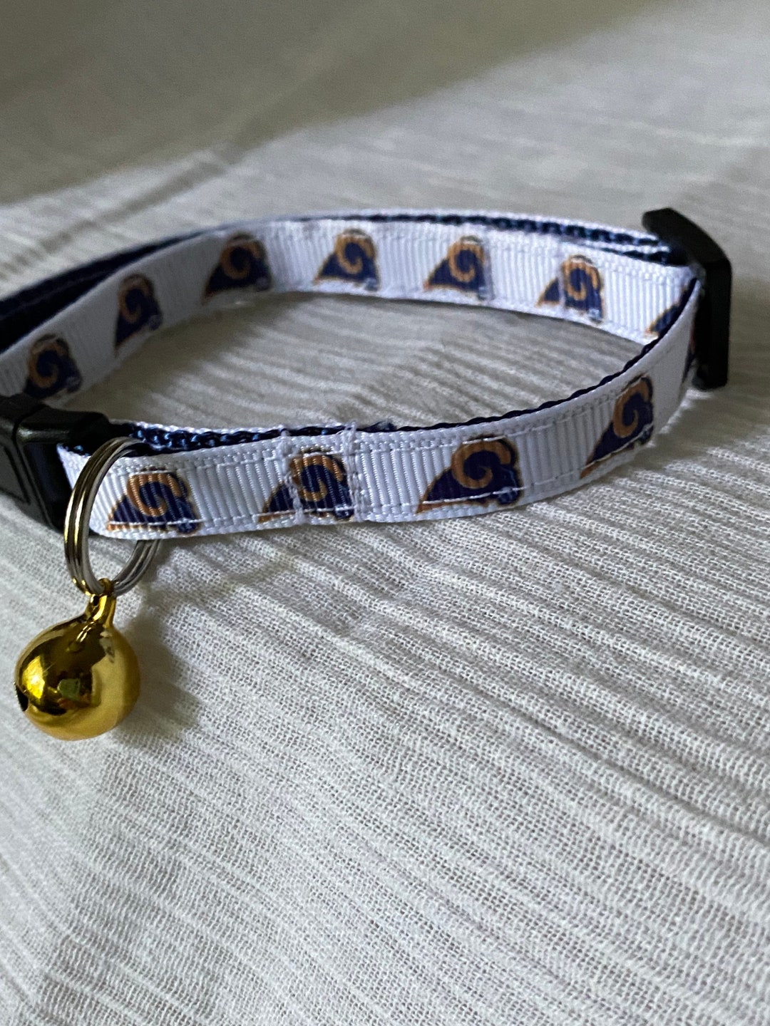 LA Rams Inspired Ribbon and Football Themed Cat or Kitten - Etsy