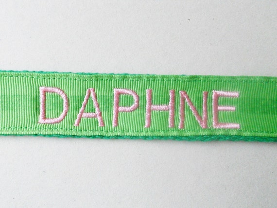 Personalized Solid Color Dog or Puppy Collar Solid Color in | Etsy