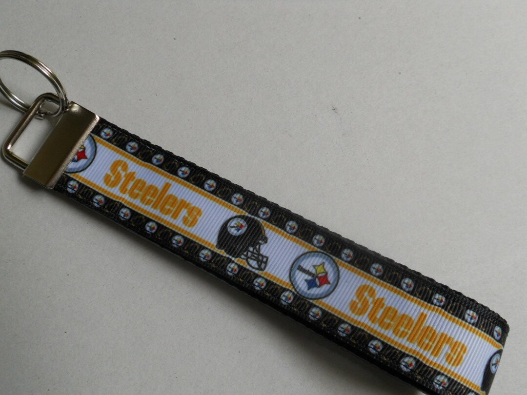 Pittsburgh Steelers Inspired & Themed Wristlet Key Fob - Etsy