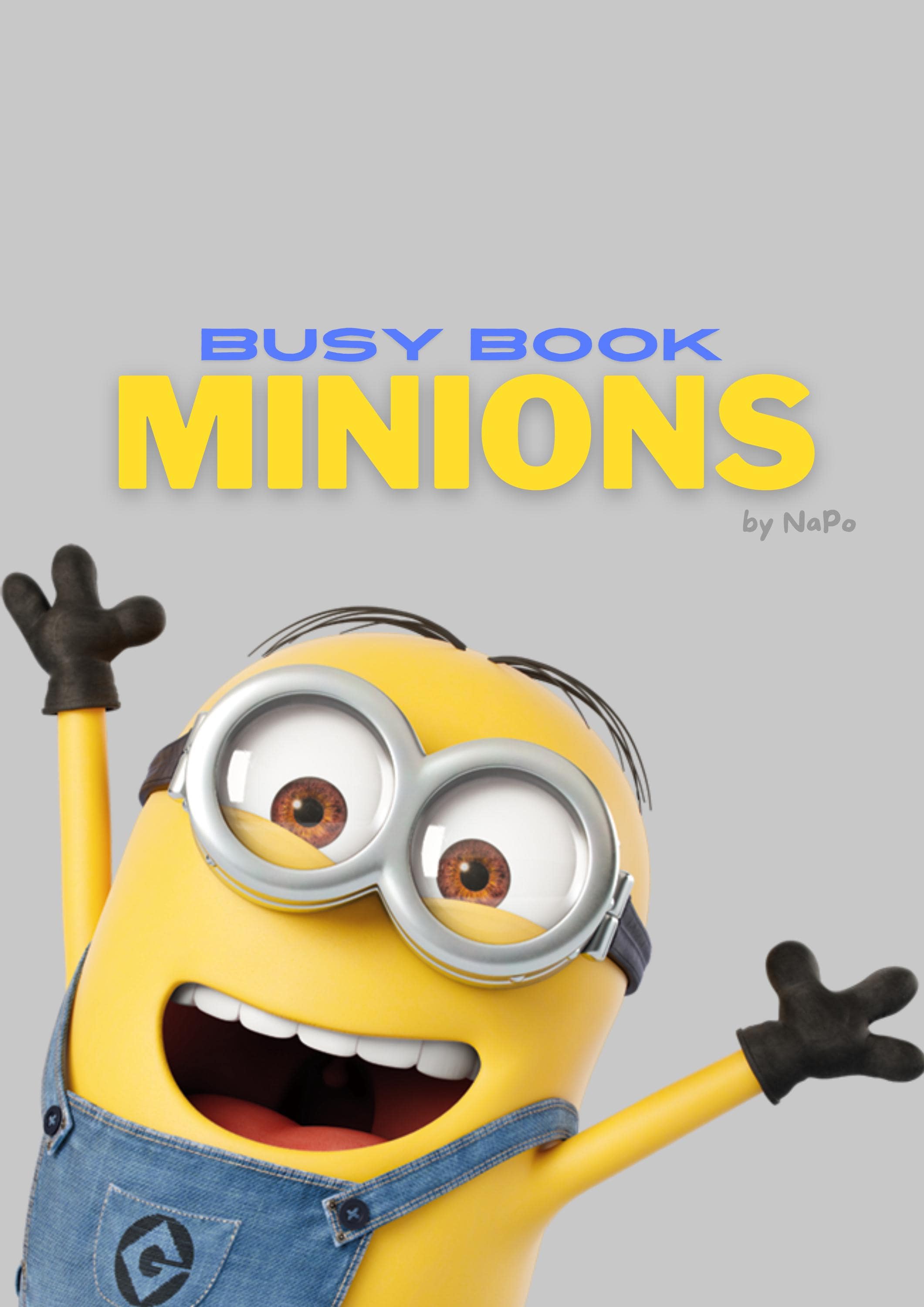Minions Themed Busy Book, Activity Pages for Kids With Minions ...