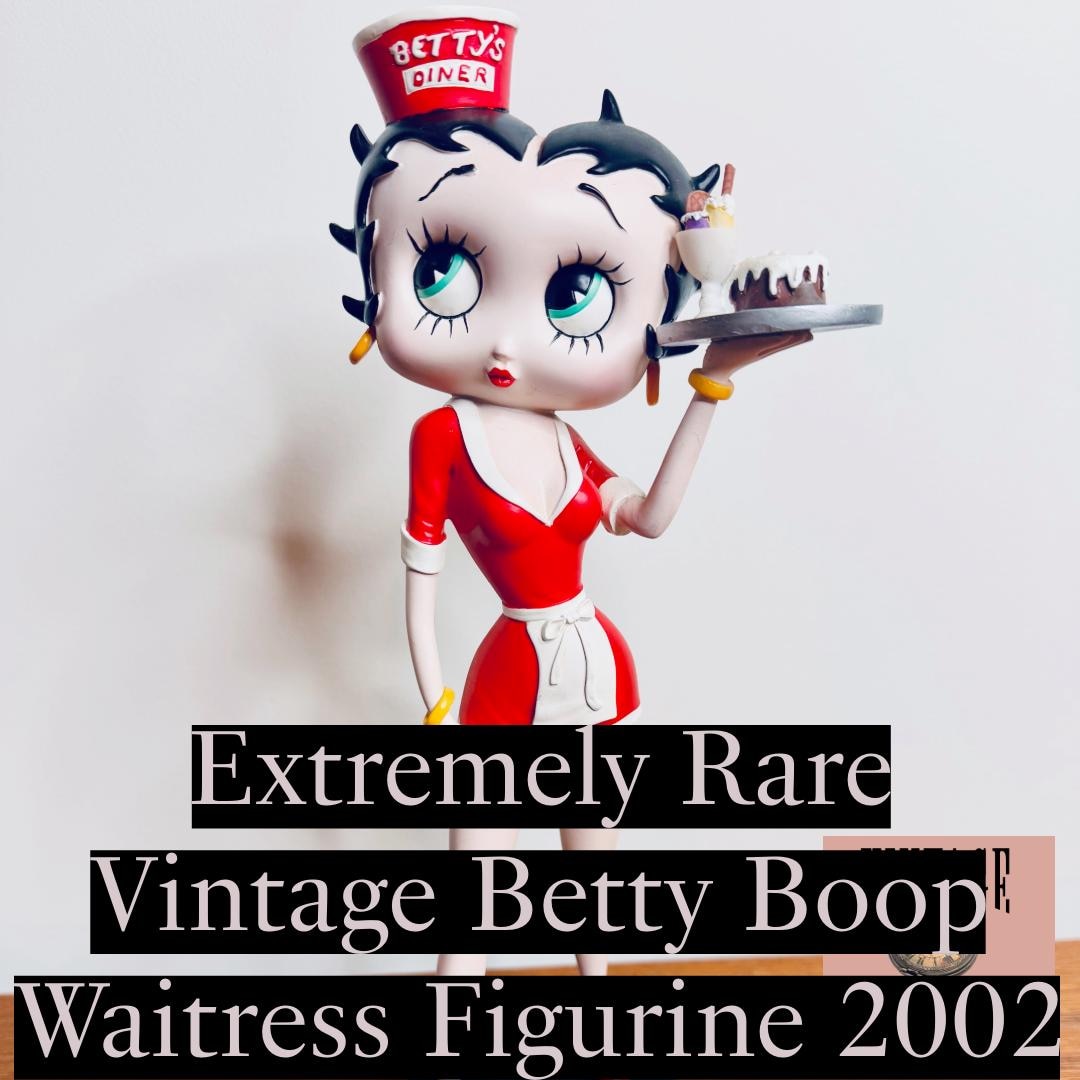 Extremely Rare Vintage Betty Boop Waitress Figurine 2002 Collectors ...