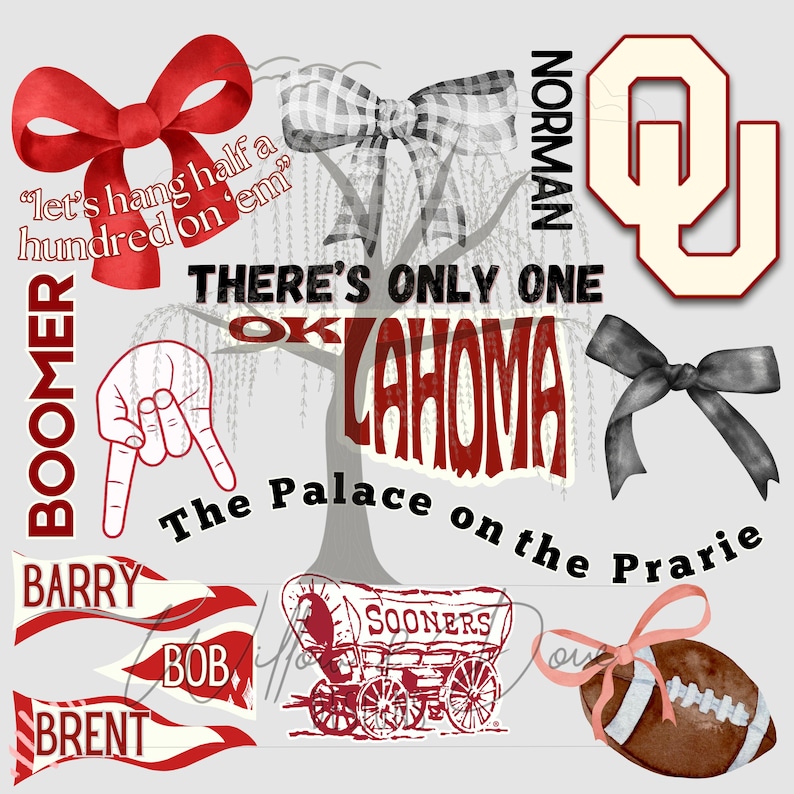 Univ of OKLAHOMA SOONERS Gameday Shirt File Png Digital - Etsy