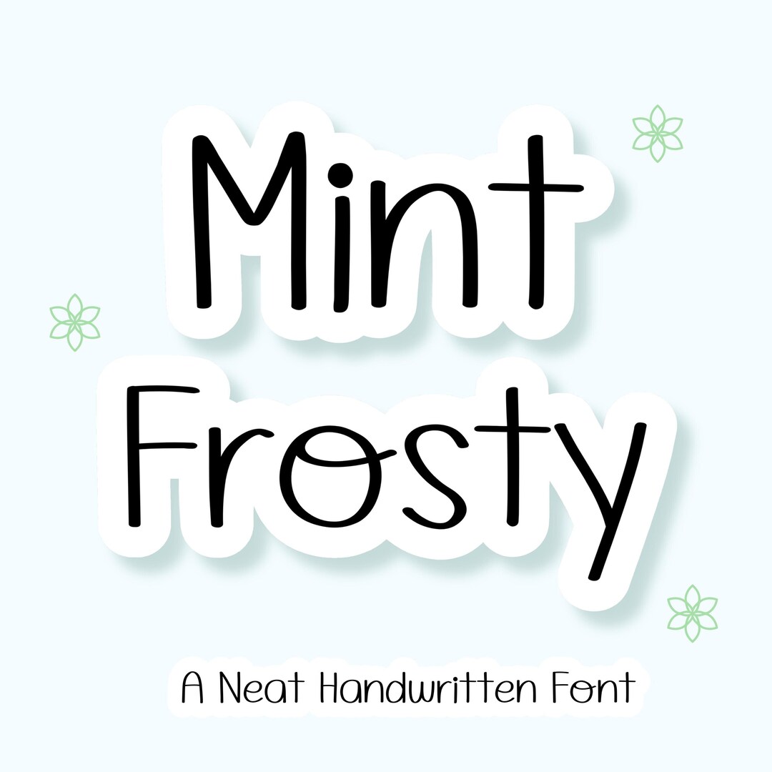 Font for Goodnote, Neat Handwritten Font, Neat Handwriting, Neat Font ...