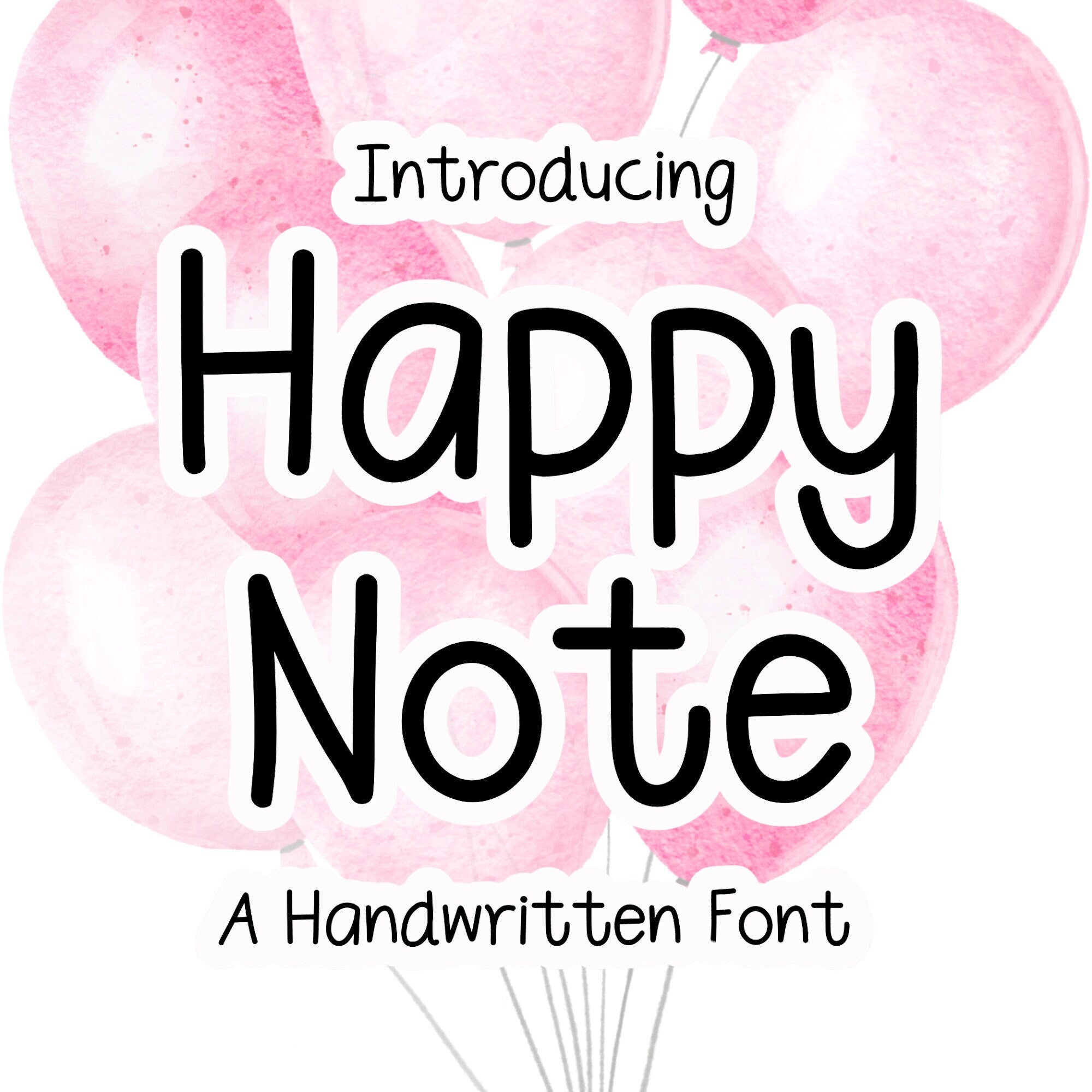 Student Font, Goodnotes Font, Study Notes, Digital Planner Font ...