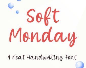 Neat Handwritten Font, Neat Handwriting, Neat Font, Cute Handwritten ...