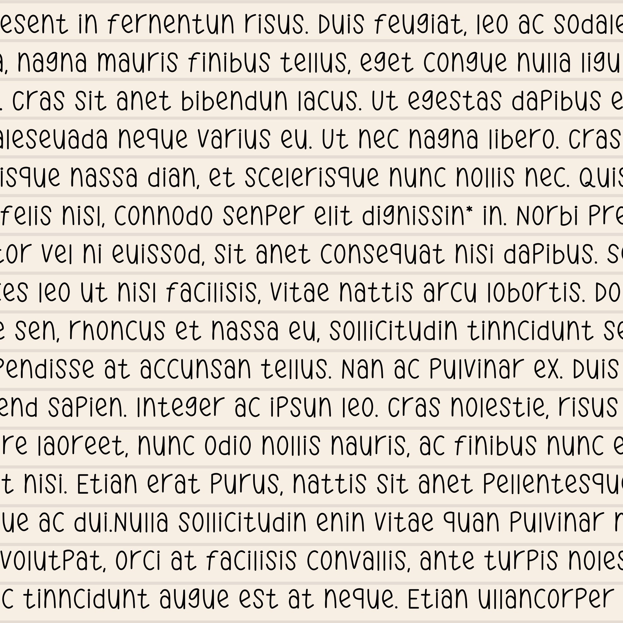 Student Font, Goodnotes Font, Study Notes, Digital Planner Font ...