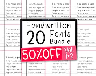 Neat Handwritten Font, Neat Handwriting, Neat Font, Cute Handwritten ...