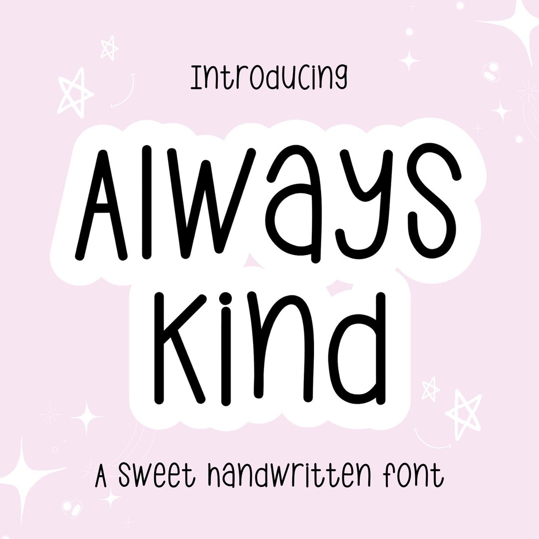 Student Font, Goodnotes Font, Study Notes, Digital Planner Font ...