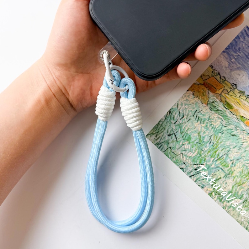 AirPod Case With the Jellyfish Keychain, Wrist Strap, Blue Ocean ...