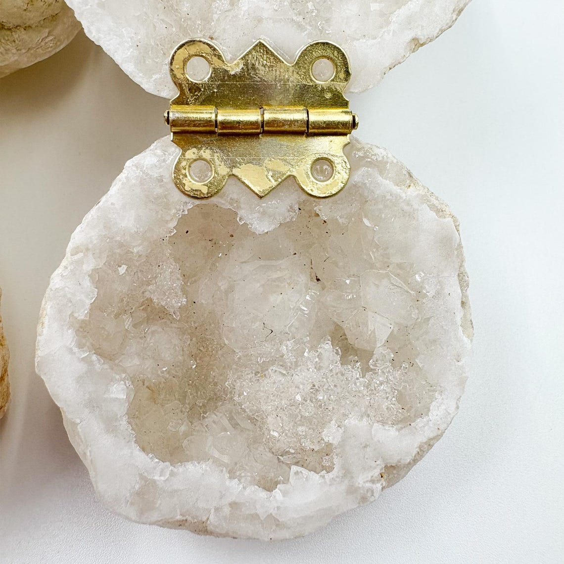 Moroccan Crystal Hole Ring Box, Wedding Engagement Ring Box,natural ...