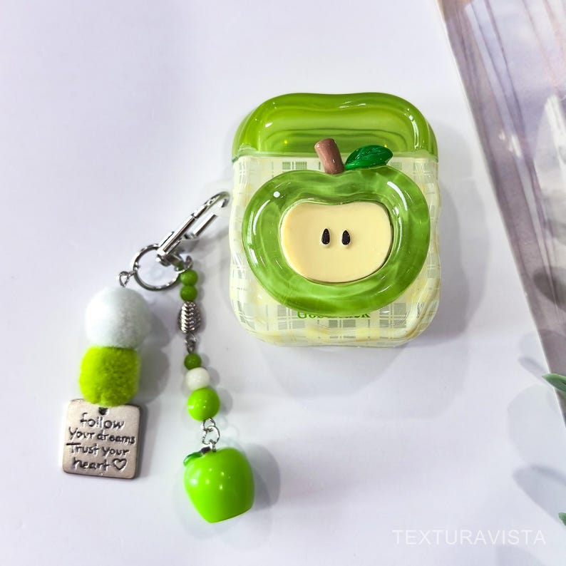 Personalized AirPod Case, 3D Cartoon Design – Custom 1-2 Letters ...