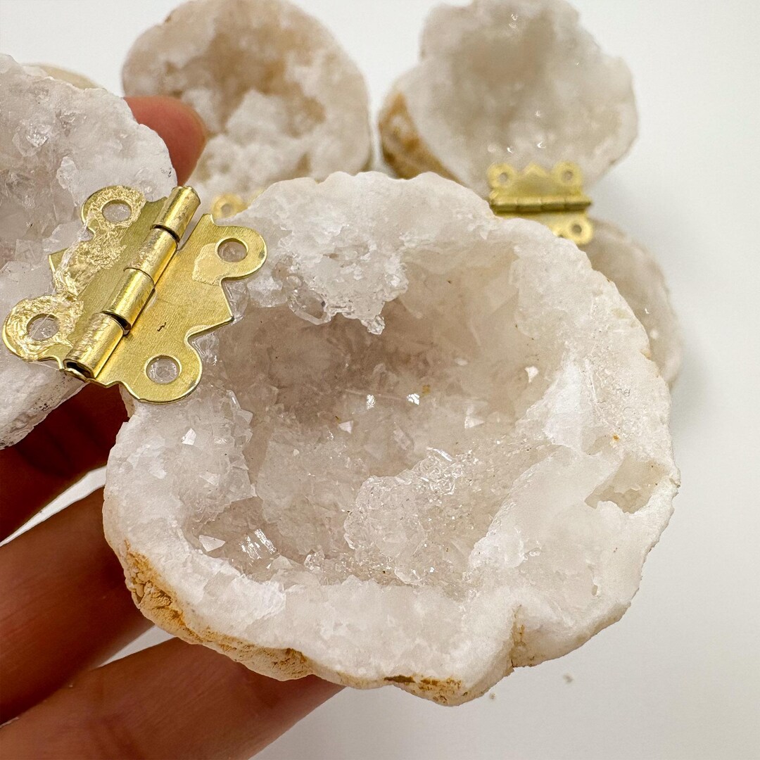 Moroccan Crystal Hole Ring Box, Wedding Engagement Ring Box,natural ...