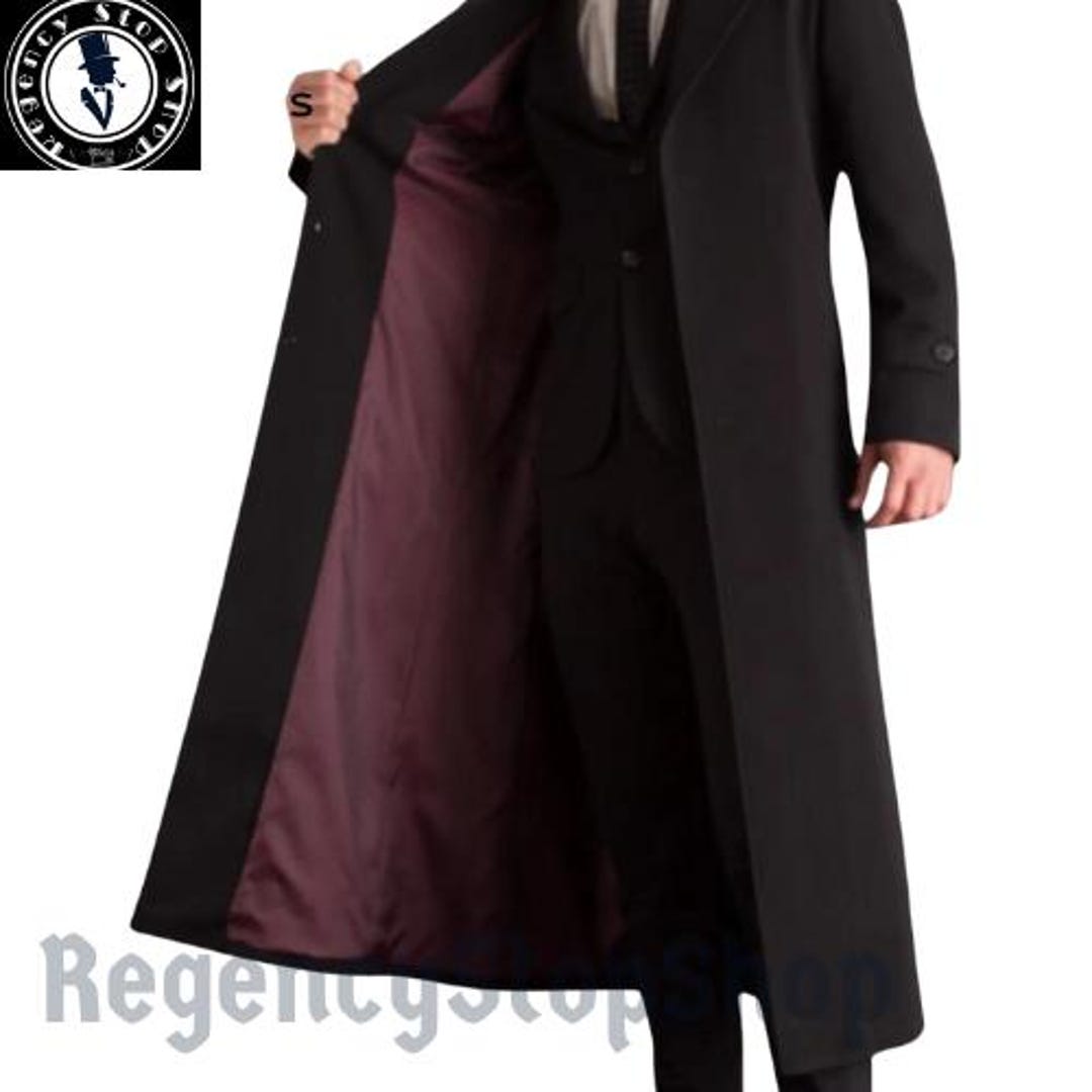 Brand New Men's Gothic Regency Style Formal Jacket Handmade Men's Wool ...