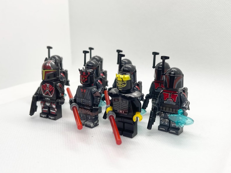 Darth Maul Death Watch Mandalorian Pack Custom Figures Star Wars - Etsy