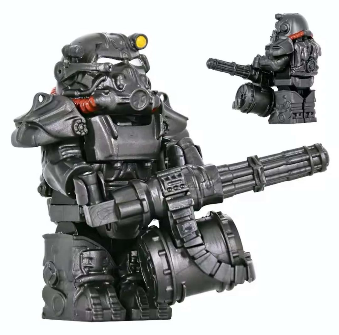Knight Titus Power Armour Custom Figure Fallout Army Brotherhood of ...