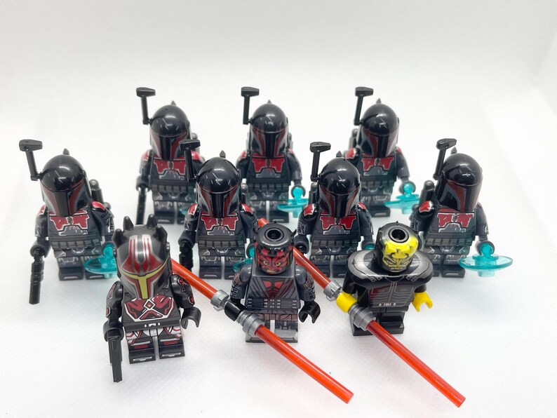 Darth Maul Death Watch Mandalorian Pack Custom Figures Star Wars - Etsy