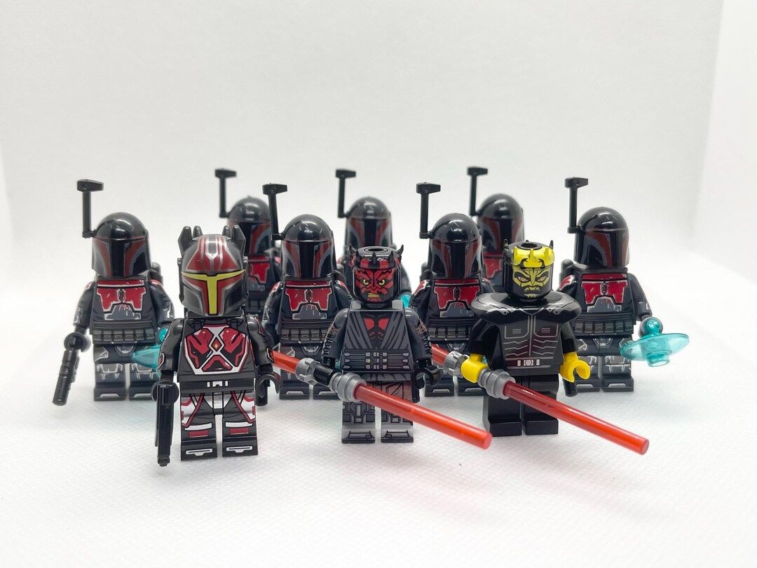 Darth Maul Death Watch Mandalorian Pack Custom Figures Star Wars - Etsy