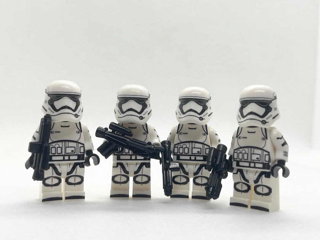 First Order Stormtroopers Custom Figures Star Wars Army Pack Kylo Ren ...
