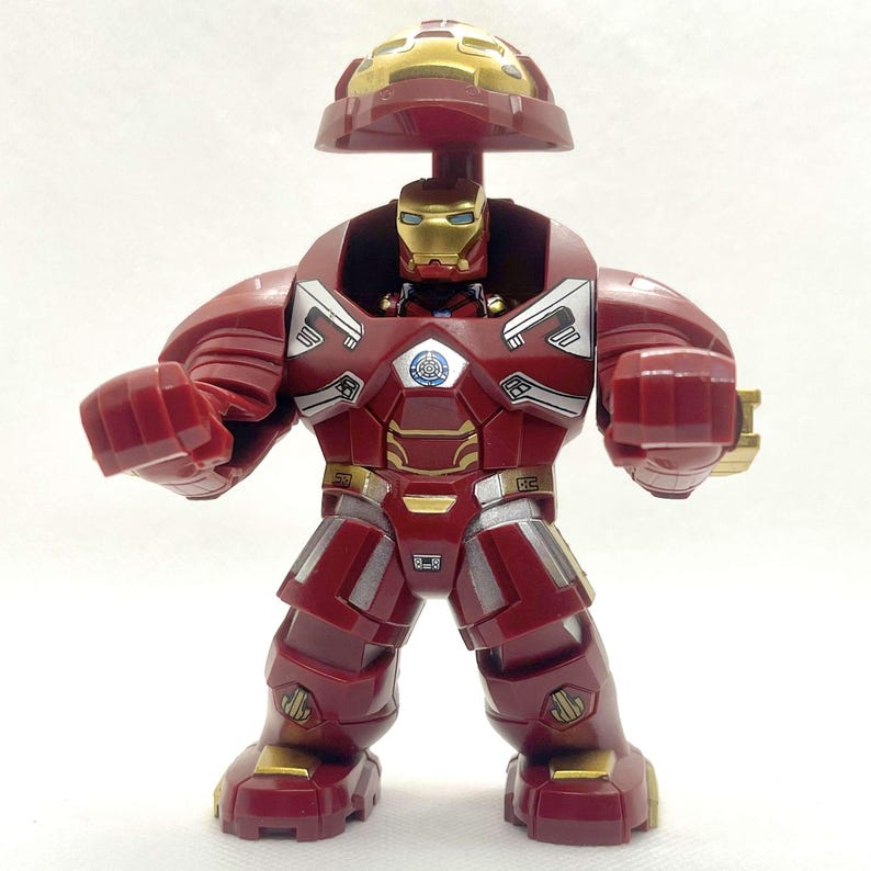 Iron Man Hulk Buster Custom Figure Marvel Avengers - Etsy