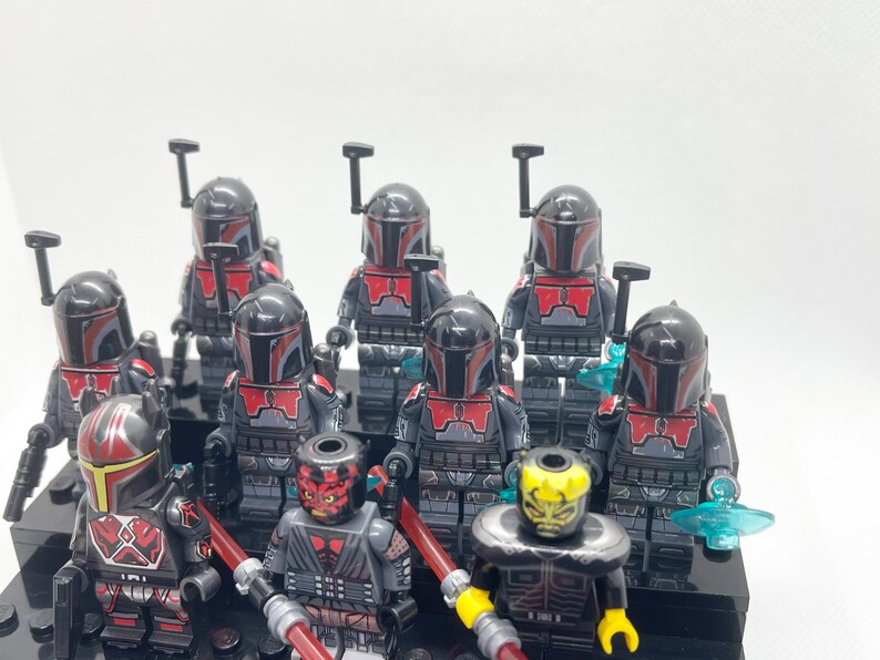Darth Maul Death Watch Mandalorian Pack Custom Figures Star Wars - Etsy