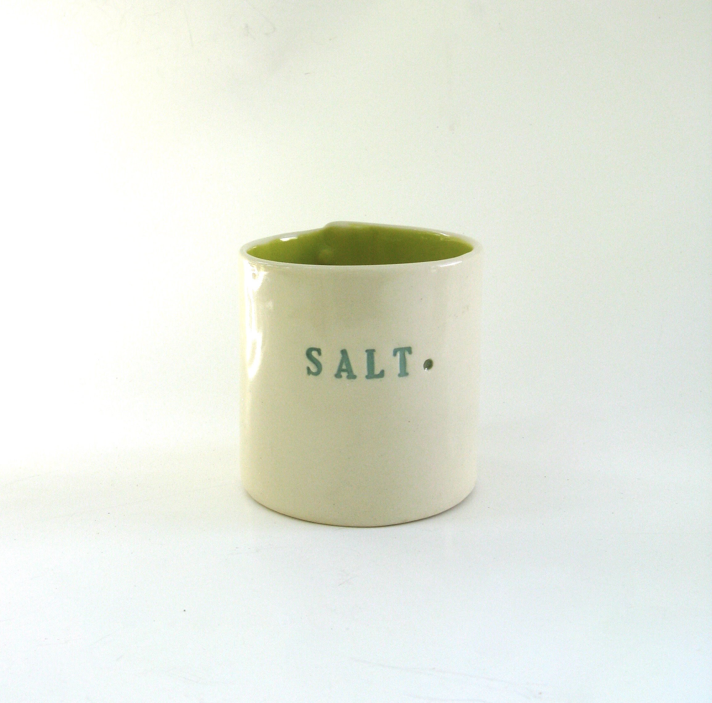 Whimsical Hand Built Porcelain Salt Cellar ... Container ... | Etsy