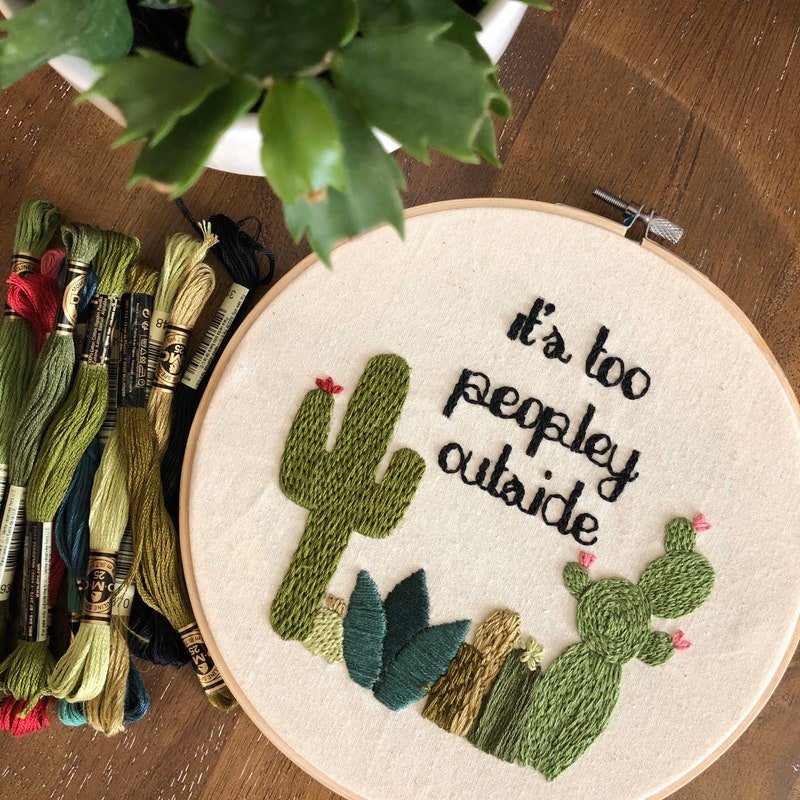 Funny Embroidery Kit - Etsy