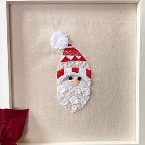 Santa Claus Hand Embroidery PDF Pattern, Instant Download Tutorial - Etsy