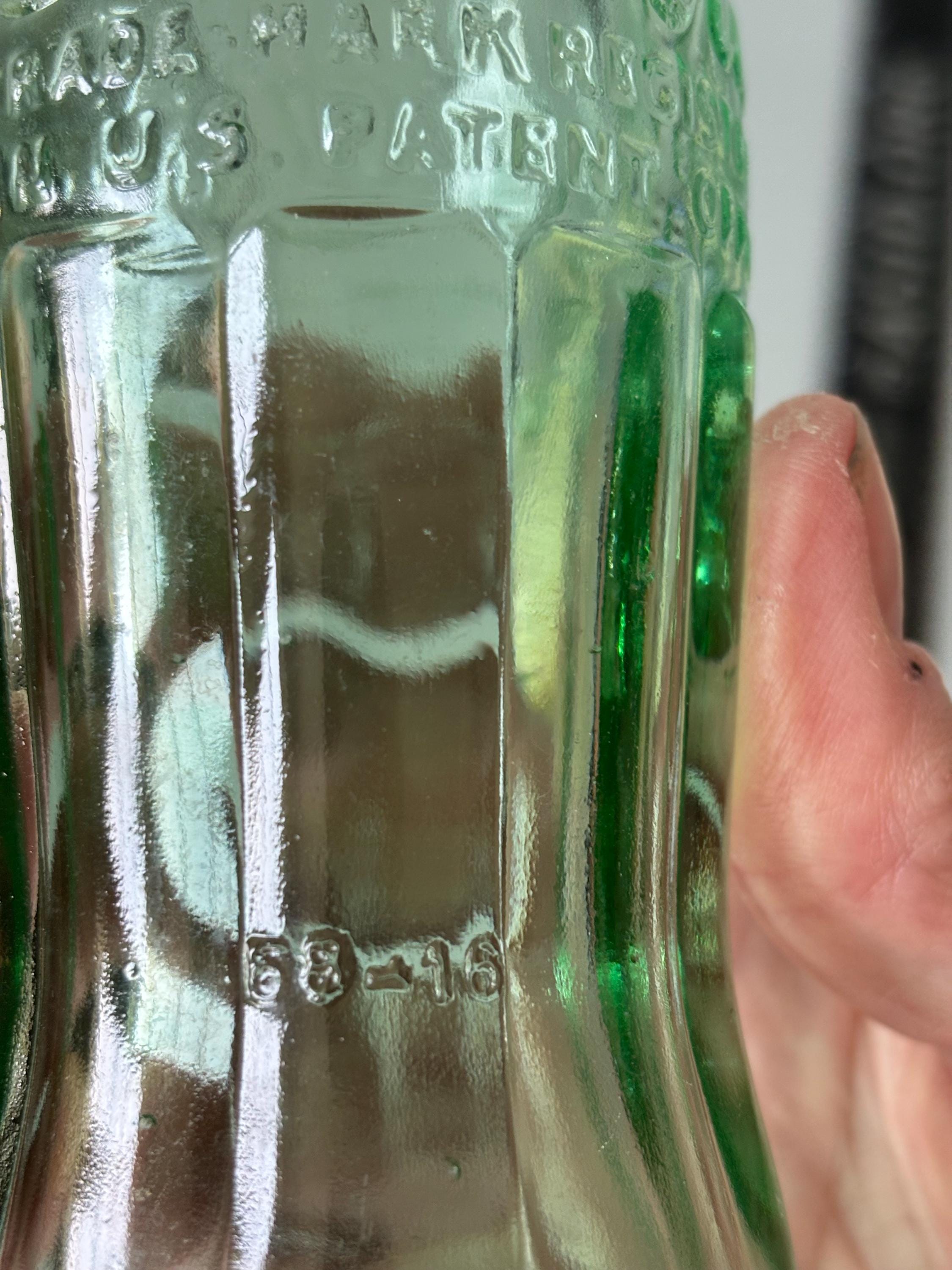 Vintage Green Coca Cola 6 Oz. Coca Cola Bottle-free Shipping! - Etsy