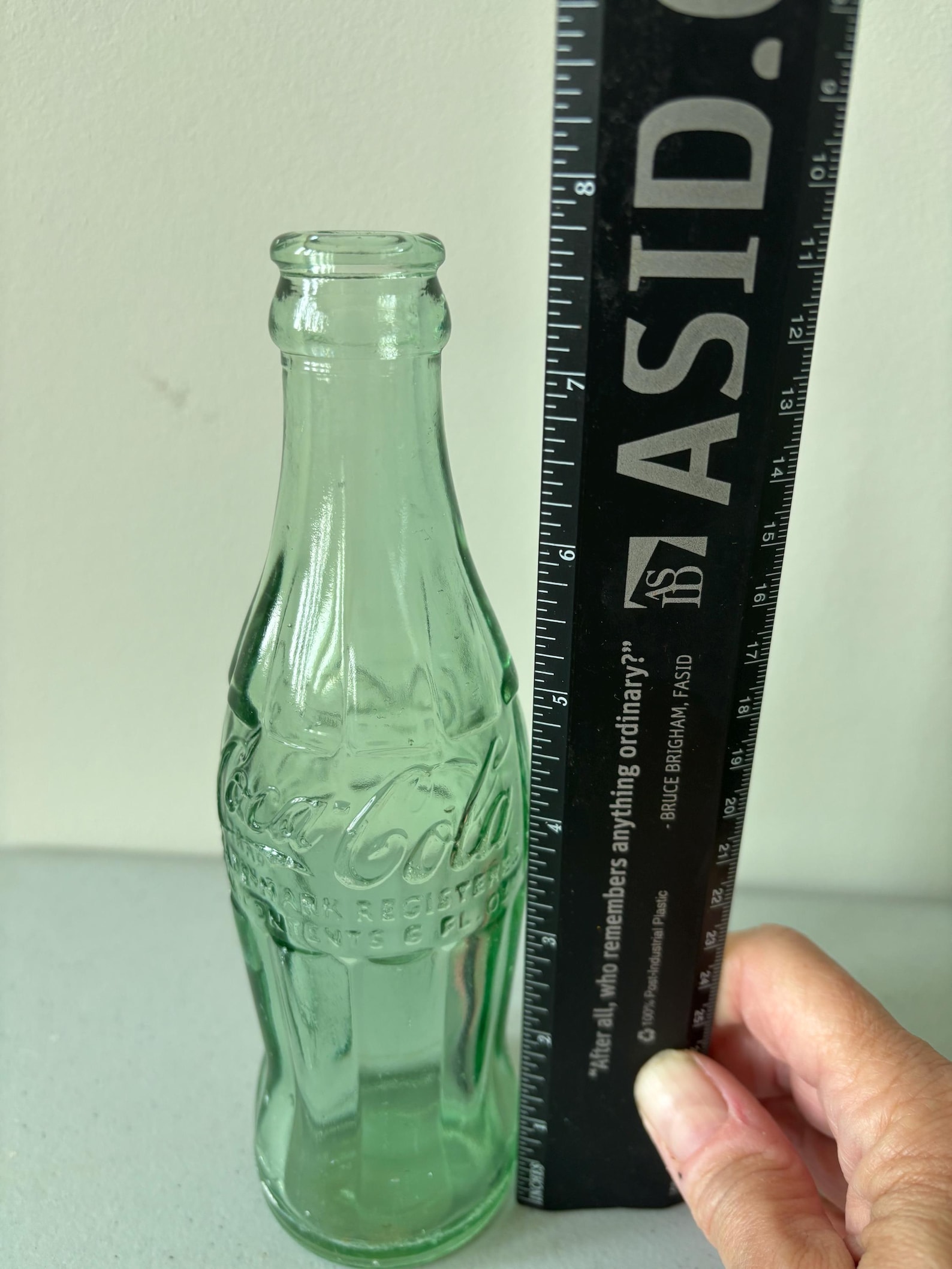 Vintage Green Coca Cola 6 Oz. Coca Cola Bottle-free Shipping! - Etsy