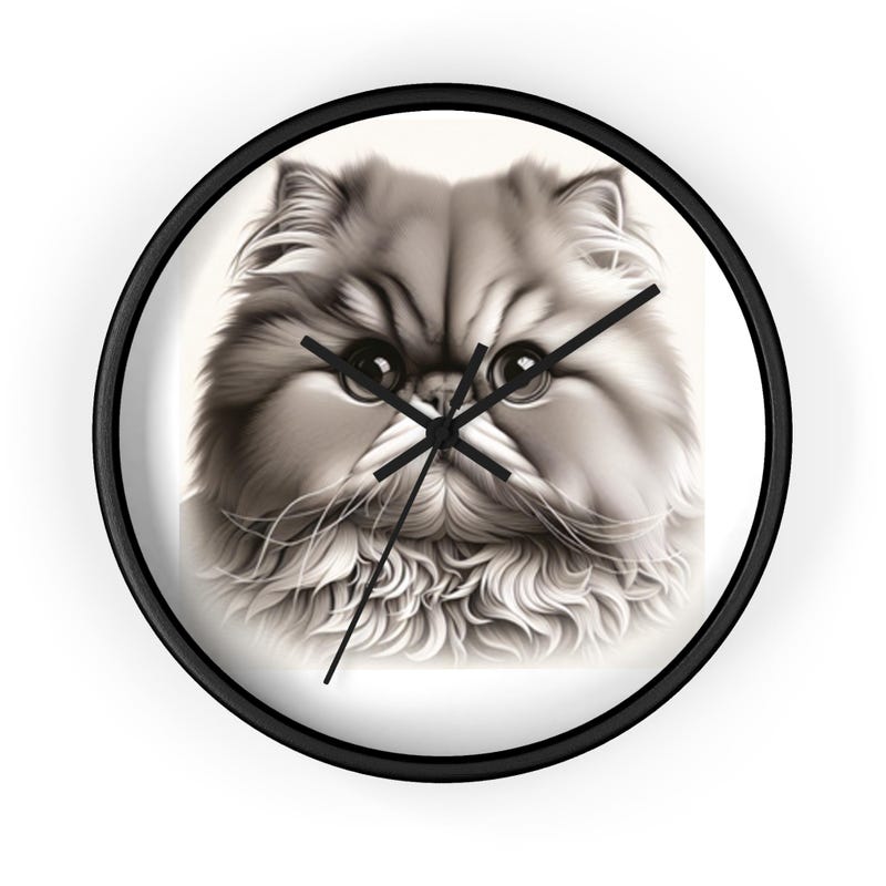 Cat Meow Clock - Etsy