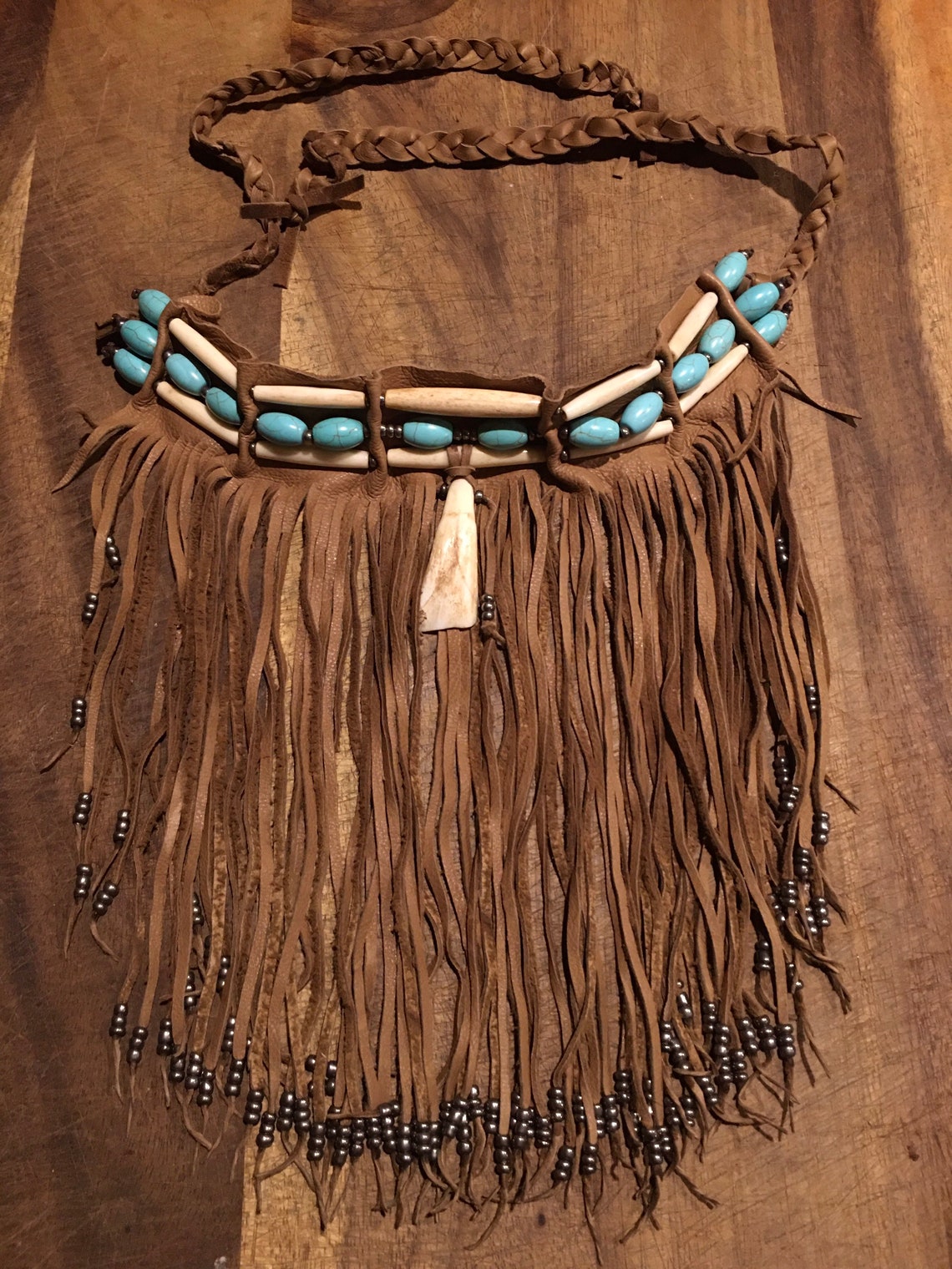 Large Fringed Fancy Choker - Etsy