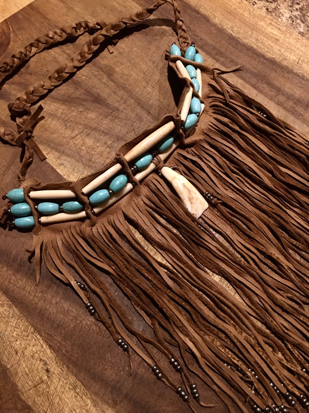 Large Fringed Fancy Choker - Etsy