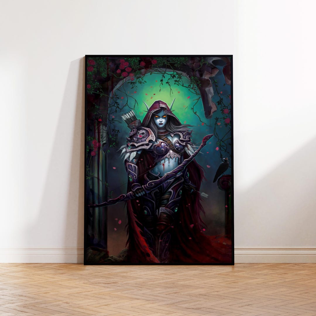 World of Warcraft Game Poster, Wall Art, Wall Decoration, Framed Poster ...