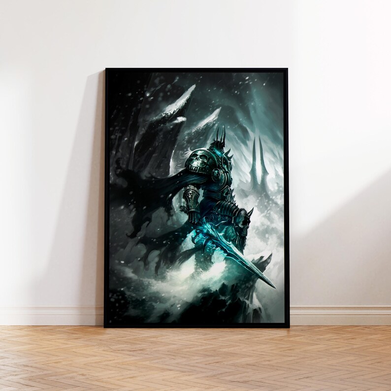 World of Warcraft Game Poster, Wall Art, Wall Decoration, Framed Poster ...