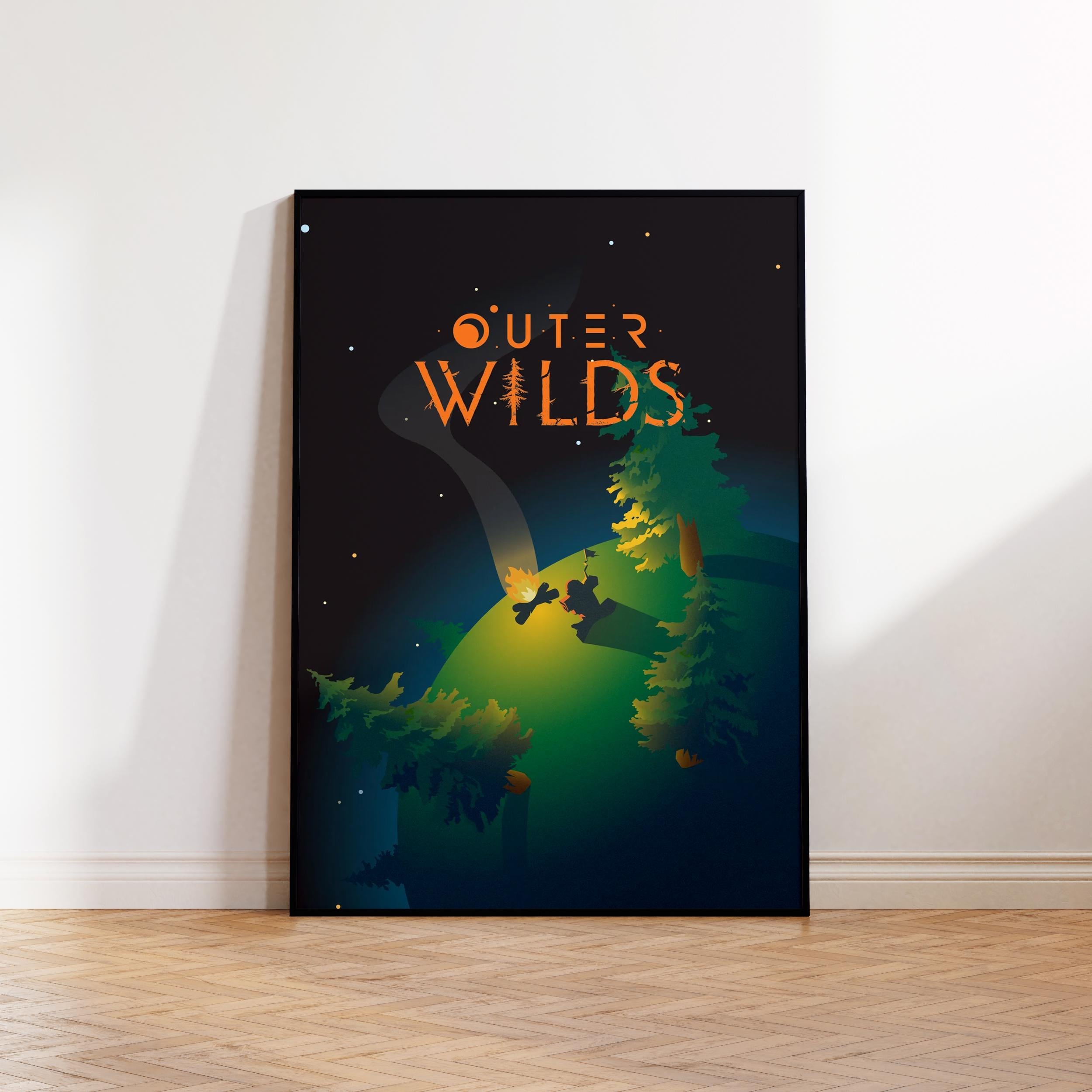 Outer Wilds Game Poster, Wall Art, Wall Decoration, Framed Poster ...