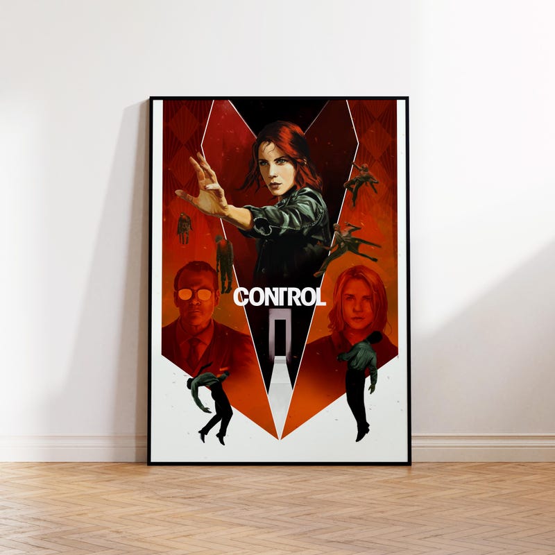 Control Game Poster - Etsy