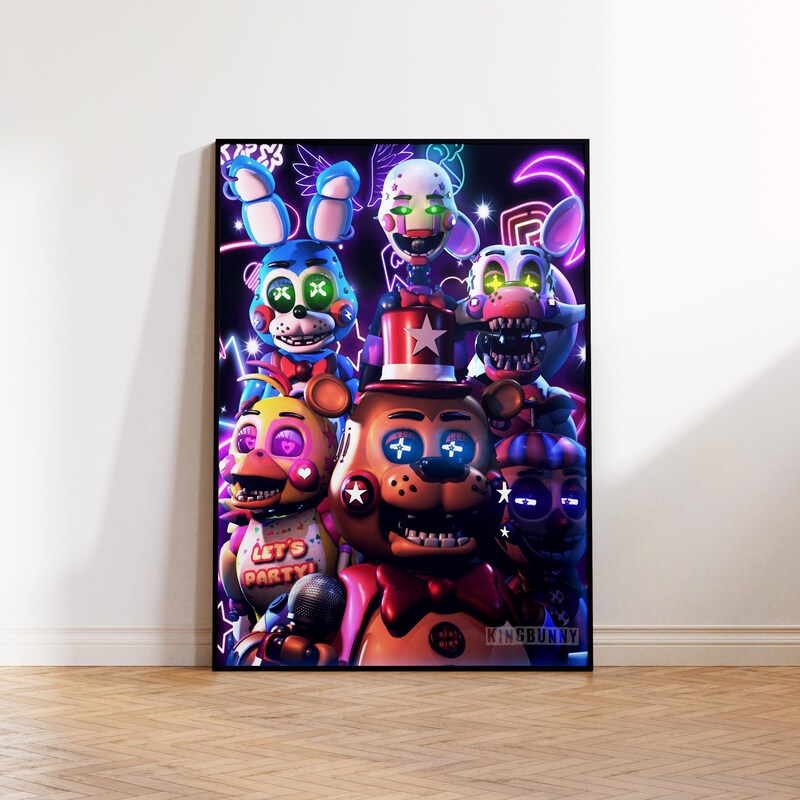 Five Nights at Freddys Posters - Etsy