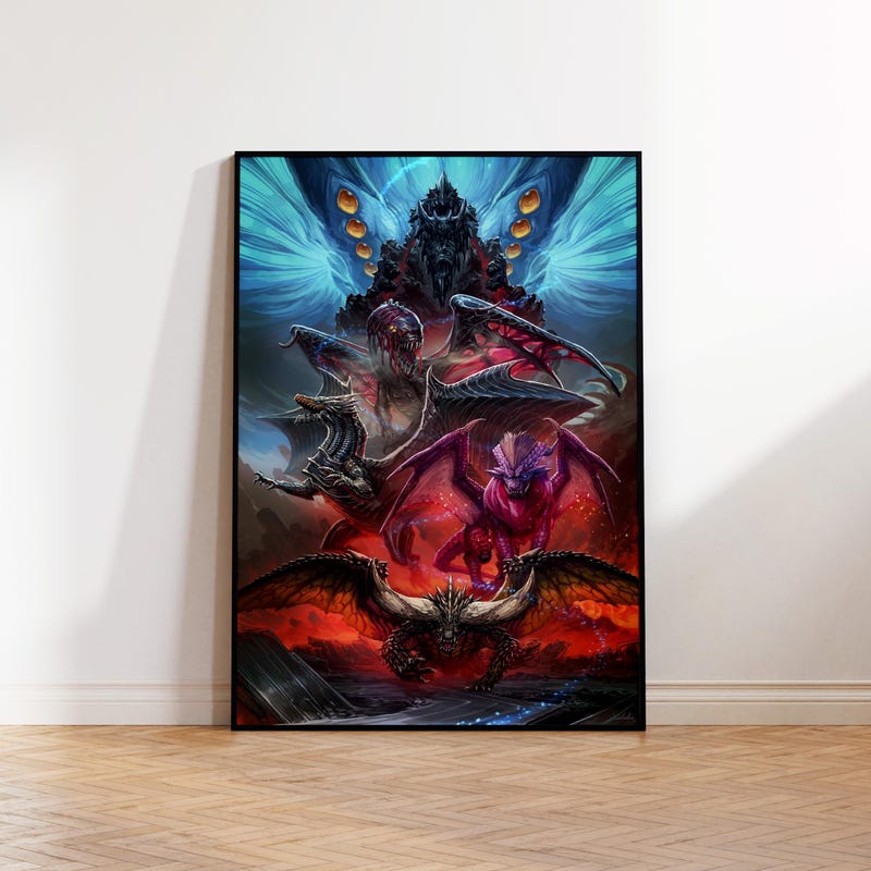 Monster Hunter Poster - Etsy