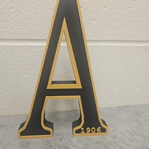 D9 Greek Letter Statue: Sorority Fraternity Wall Art - Etsy
