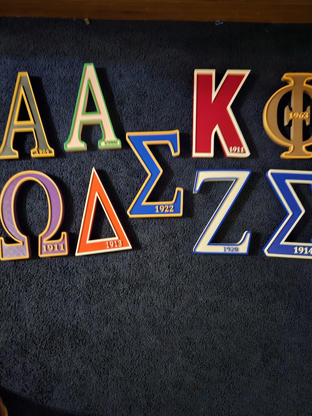 THE STANDARD: D9 Statue, Wall Art, Sgrho, Kappa, Iota, Sigma, Zeta ...