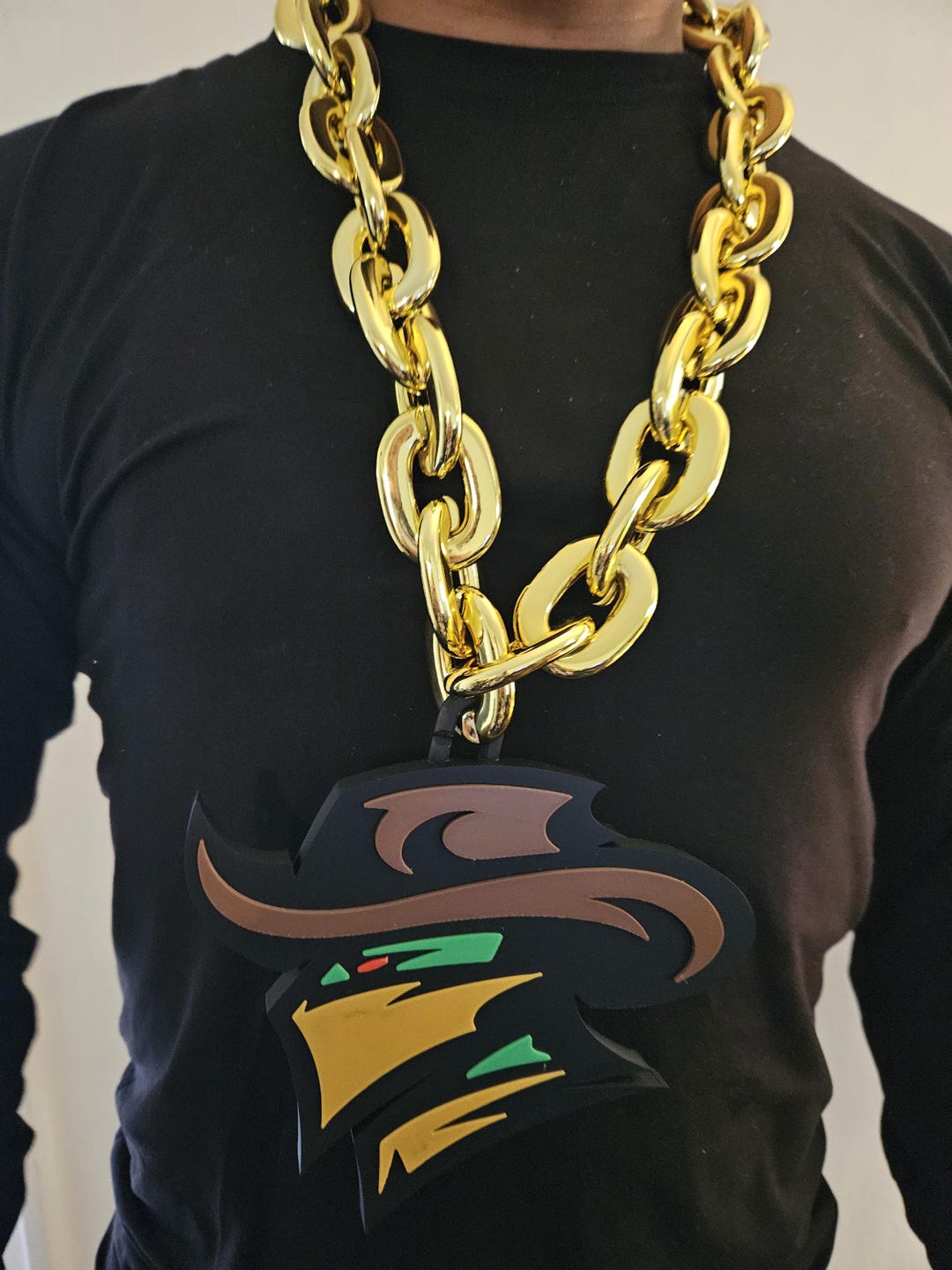 Game Day Jumbo Chains & Medallion - Etsy