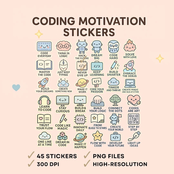 Programmer Stickers - Etsy