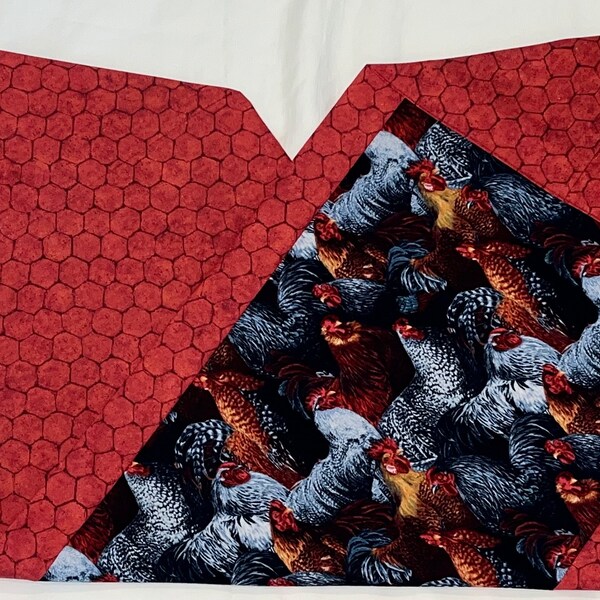 Rooster Table Runner - Etsy