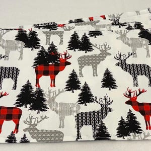 Buffalo Plaid Placemats Red and White - Etsy