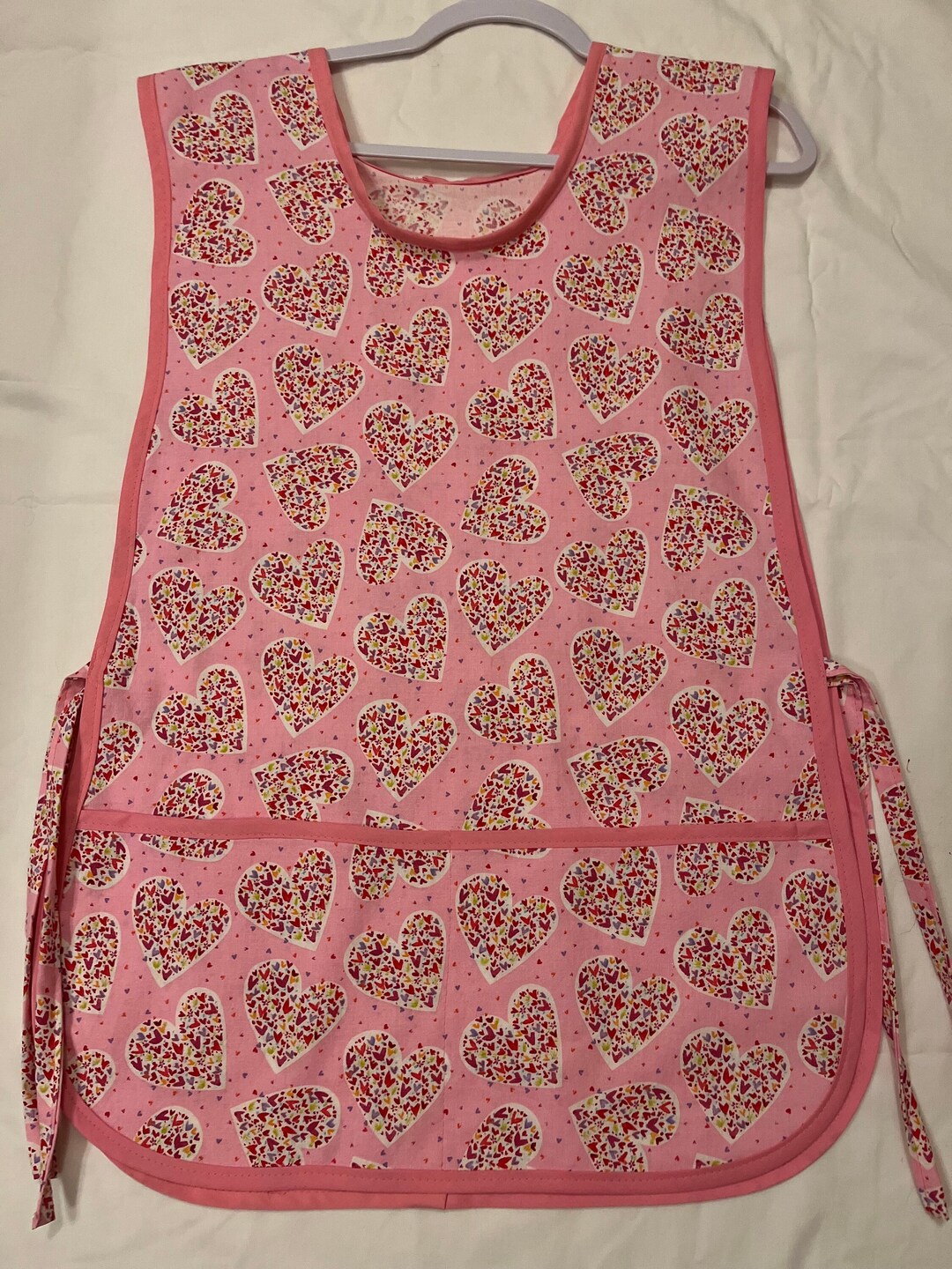 Everyday Adult Cobbler Style Apron One Size Fits Most Pink Lavender Red ...