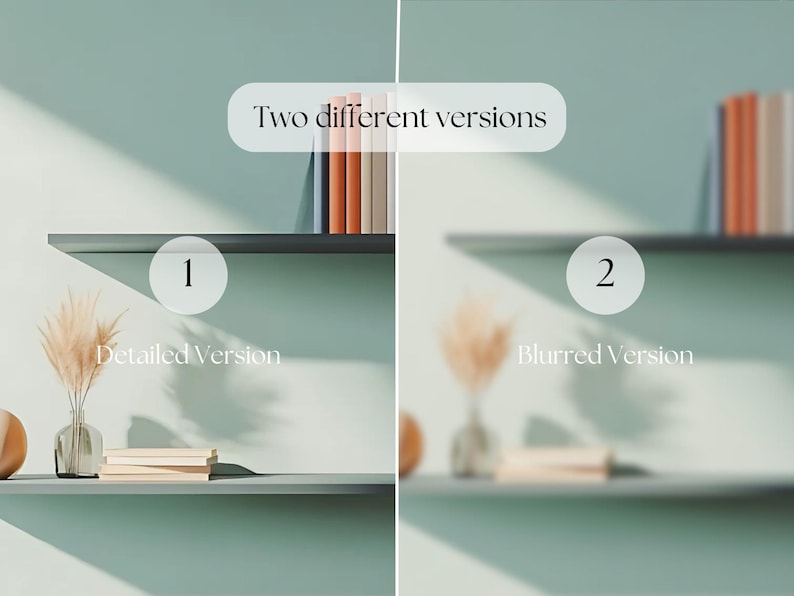 Minimal Bookshelf Zoom Background: Professional Virtual Office (digital ...